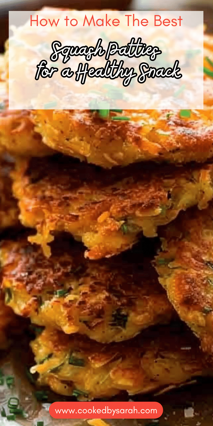 Squash Patties | Cooked by Sarah