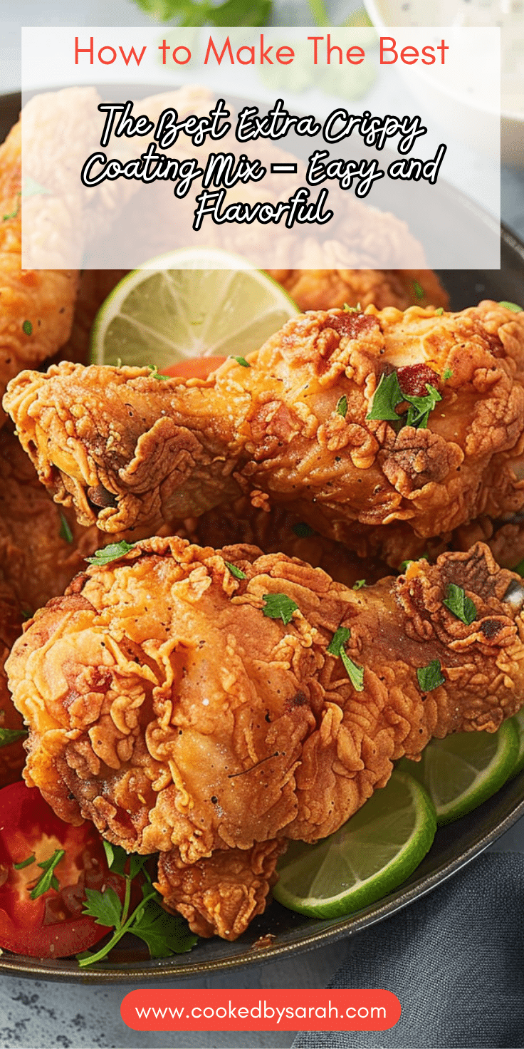 Extra Crispy Coating Mix | Cooked by Sarah