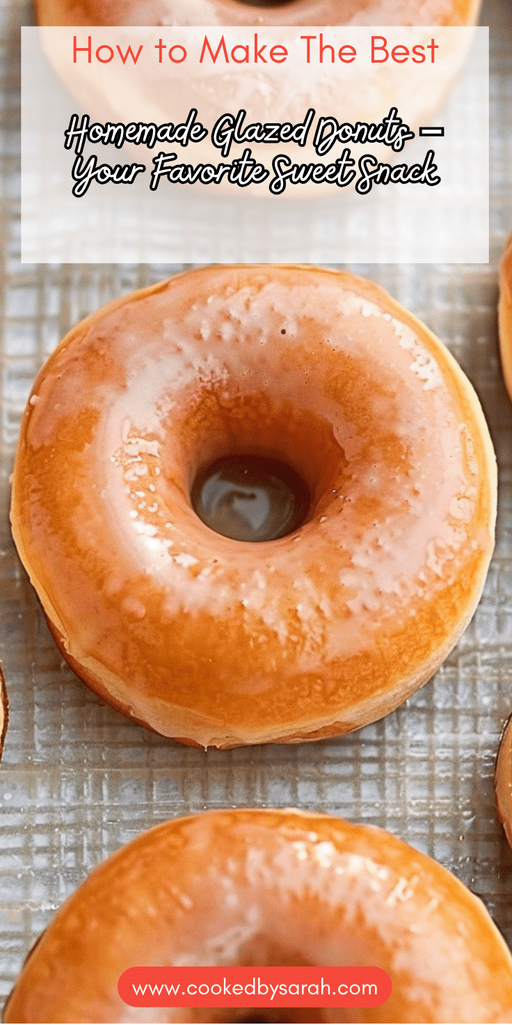 Glazed Donuts Recipe | Cooked by Sarah