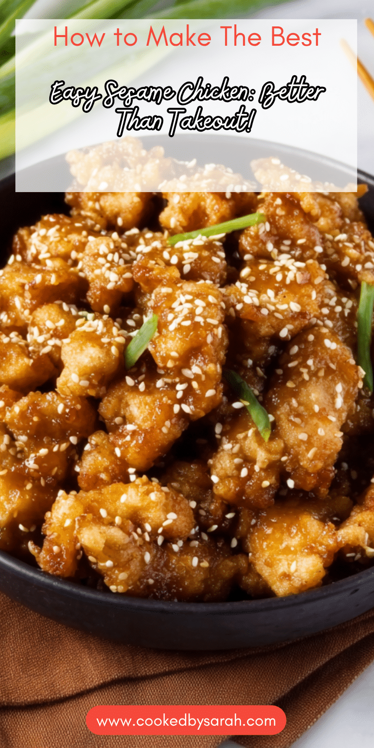 Easy Sesame Chicken: Crispy Homemade Takeout in 30 Minutes