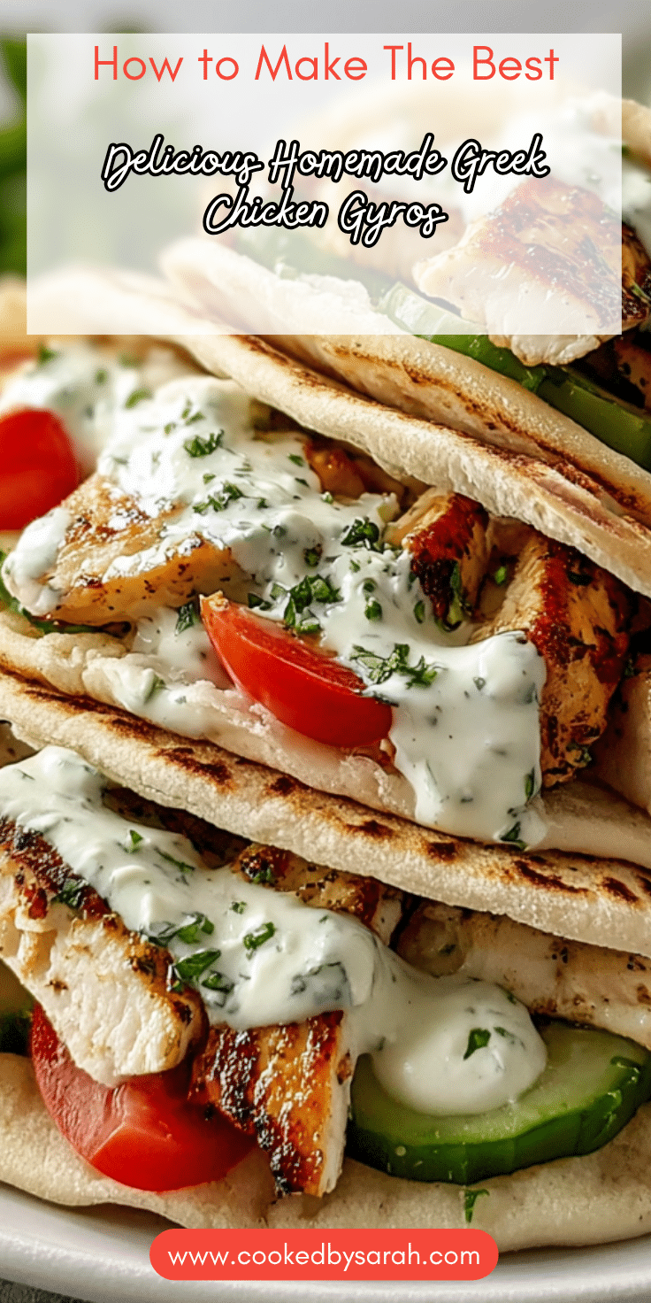Greek Chicken Gyros Recipe: Taste the Mediterranean at Home