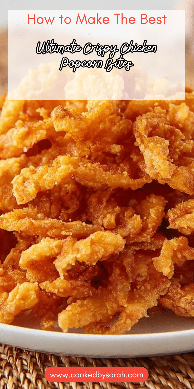 Crispy Chicken Popcorn Recipe - Crunchy and Juicy Snack Delight