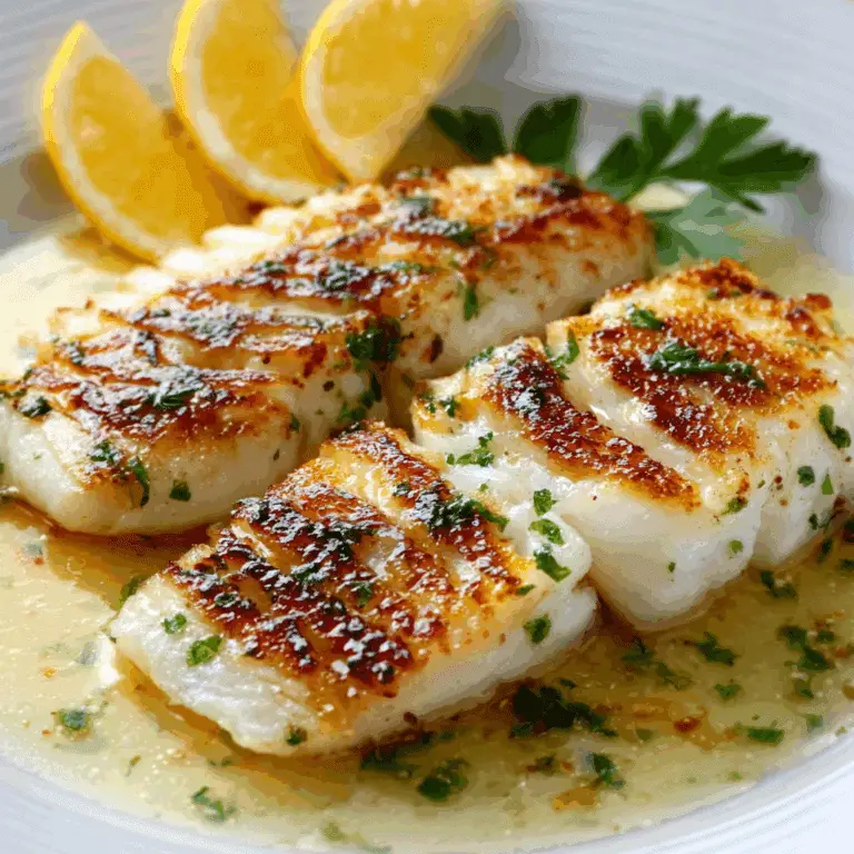 Zesty Lemon Butter Fish Fillet Recipe - Quick & Flavorful Delight