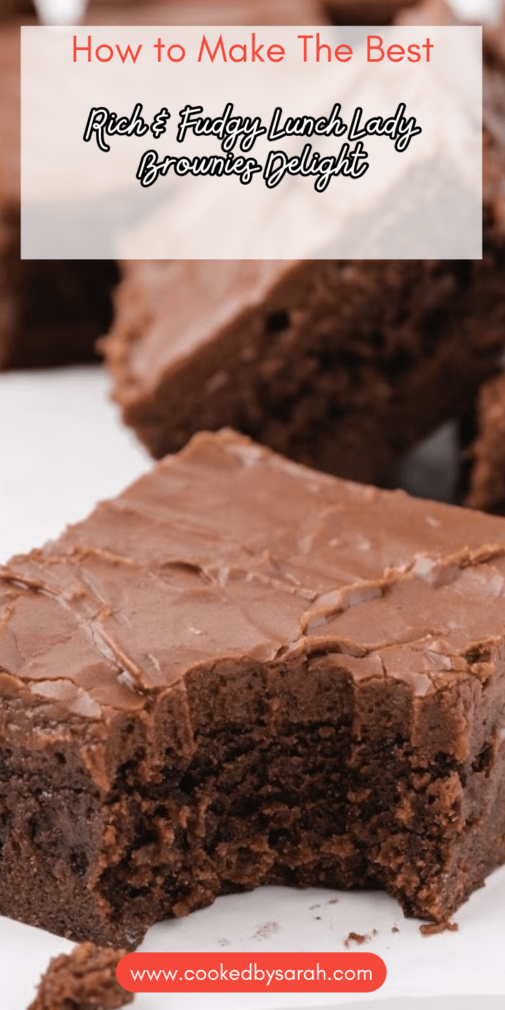 Lunch Lady Brownies Recipe: Nostalgic Fudgy Delight