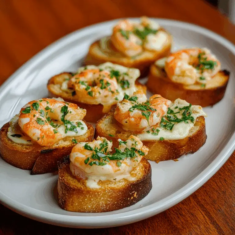 Crabby Shrimp Stuffed Garlic Bread Bombs - Seafood Comfort Food Recipe