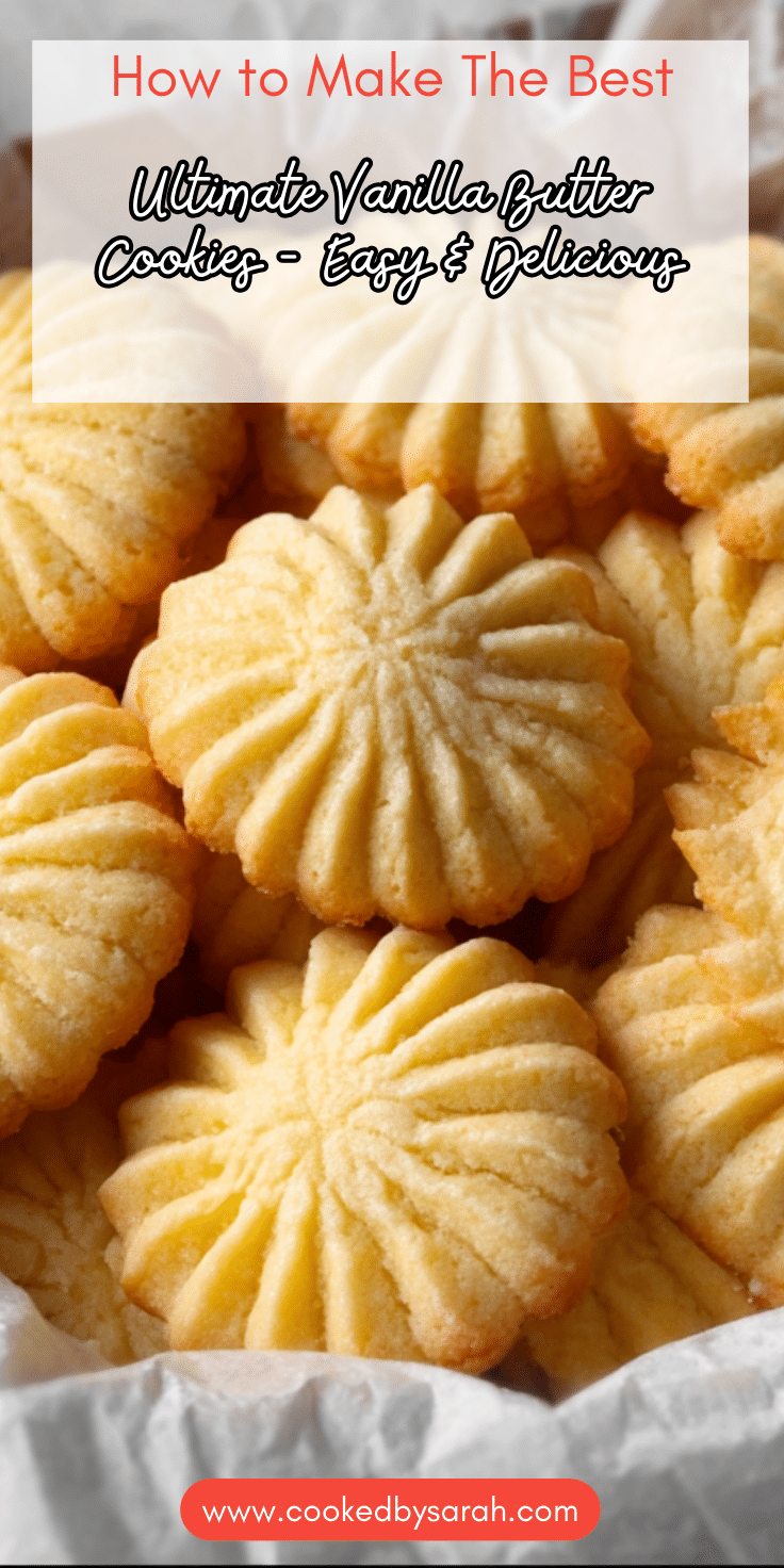 Butter Cookies Recipe: Classic & Buttery Delight