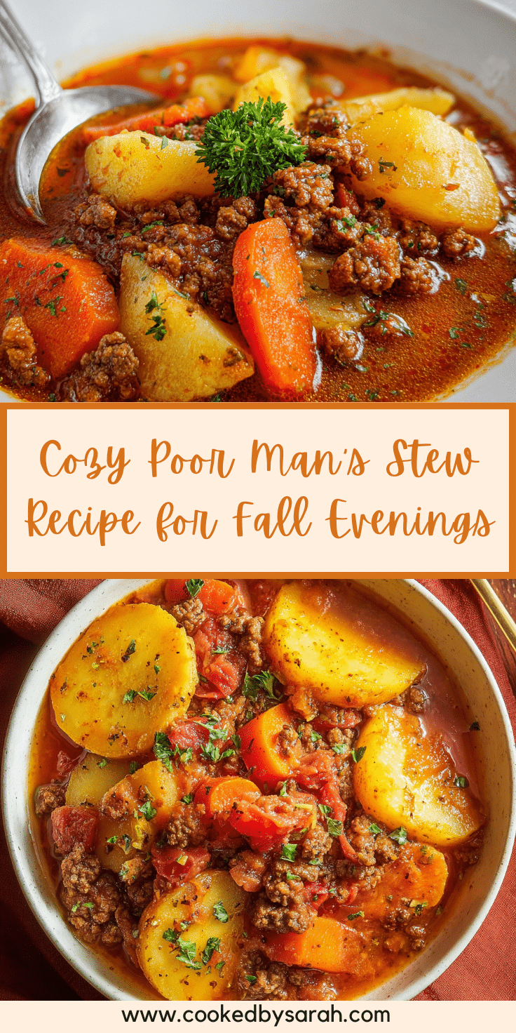 Poor Man's Stew: Budget-Friendly Comfort in a Bowl