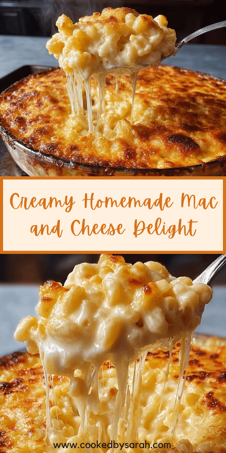 HOMEMADE MAC AND CHEESE Recipe - Creamy & Cheesy Comfort Food