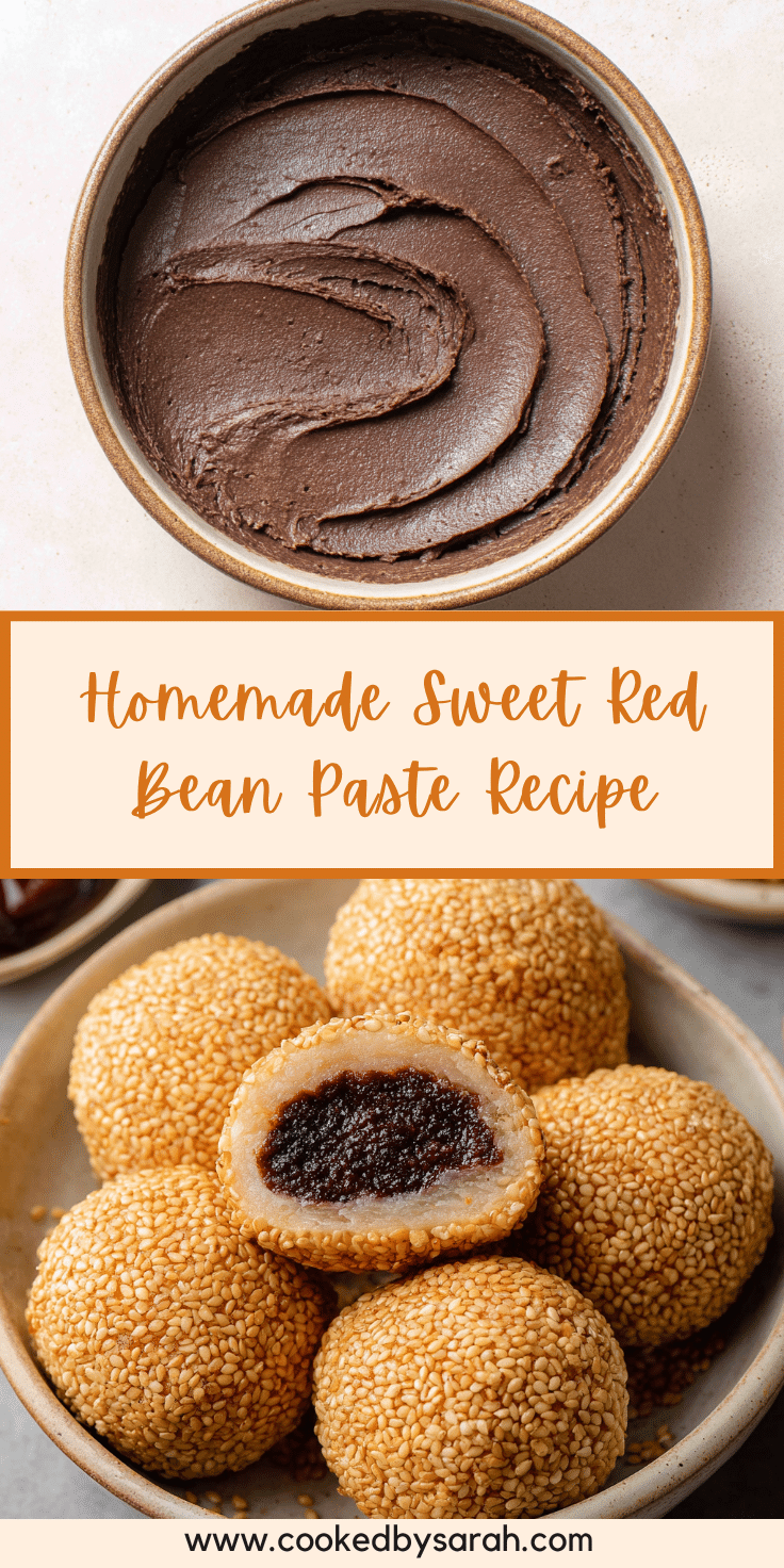 RED BEAN PASTE Recipe: Sweet Homemade Delight