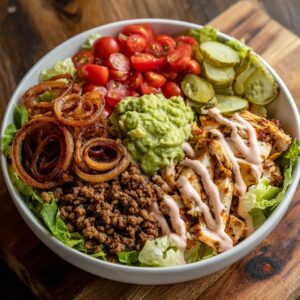 Fully Loaded Burger Bowl Recipe: Dive into Burger Bliss