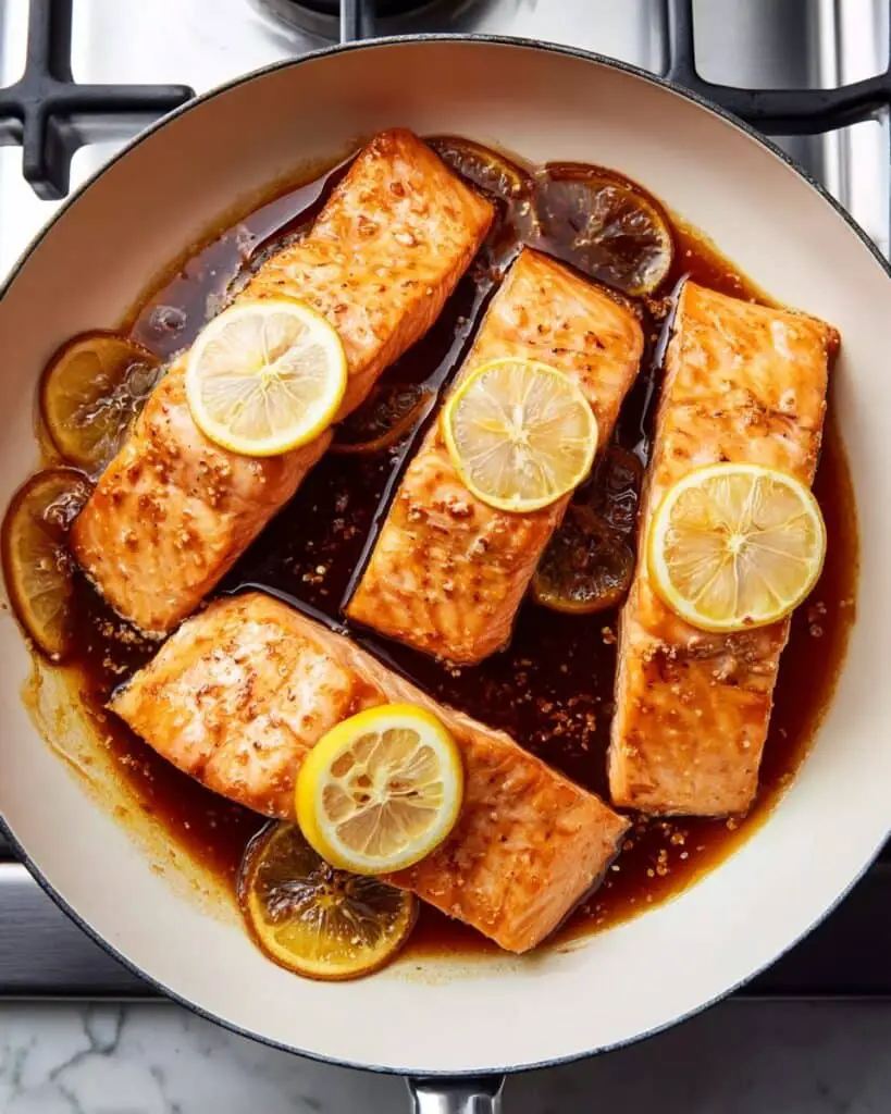 Honey-Garlic Glazed Salmon Recipe | Cooked by Sarah