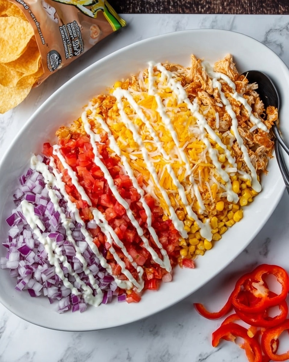 Fritos Chili Cheese Salad Recipe | Cooked by Sarah
