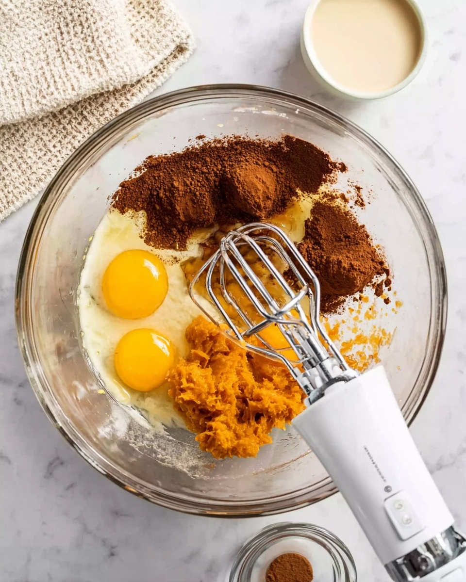 Pumpkin Dump Cake Recipe | Cooked by Sarah